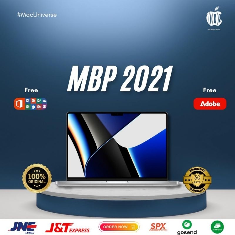 Jual Macbook Pro 14-inch || 16-inch 2021 M1 Pro | Shopee Indonesia