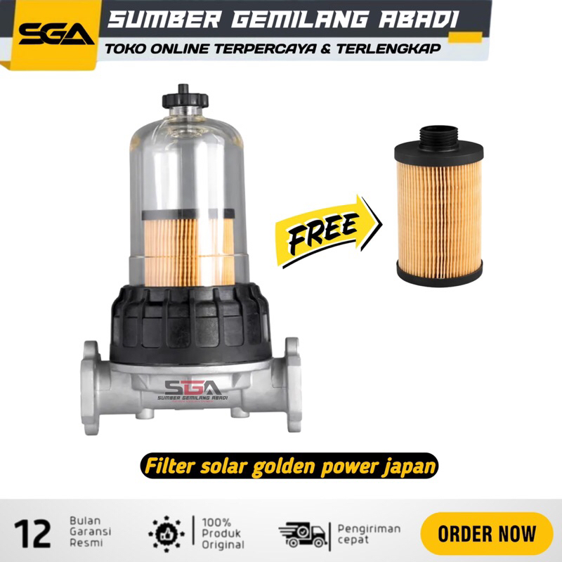 Jual Filter Solar Water Separator 1 inch Water Separator Solar 1”x1 ...