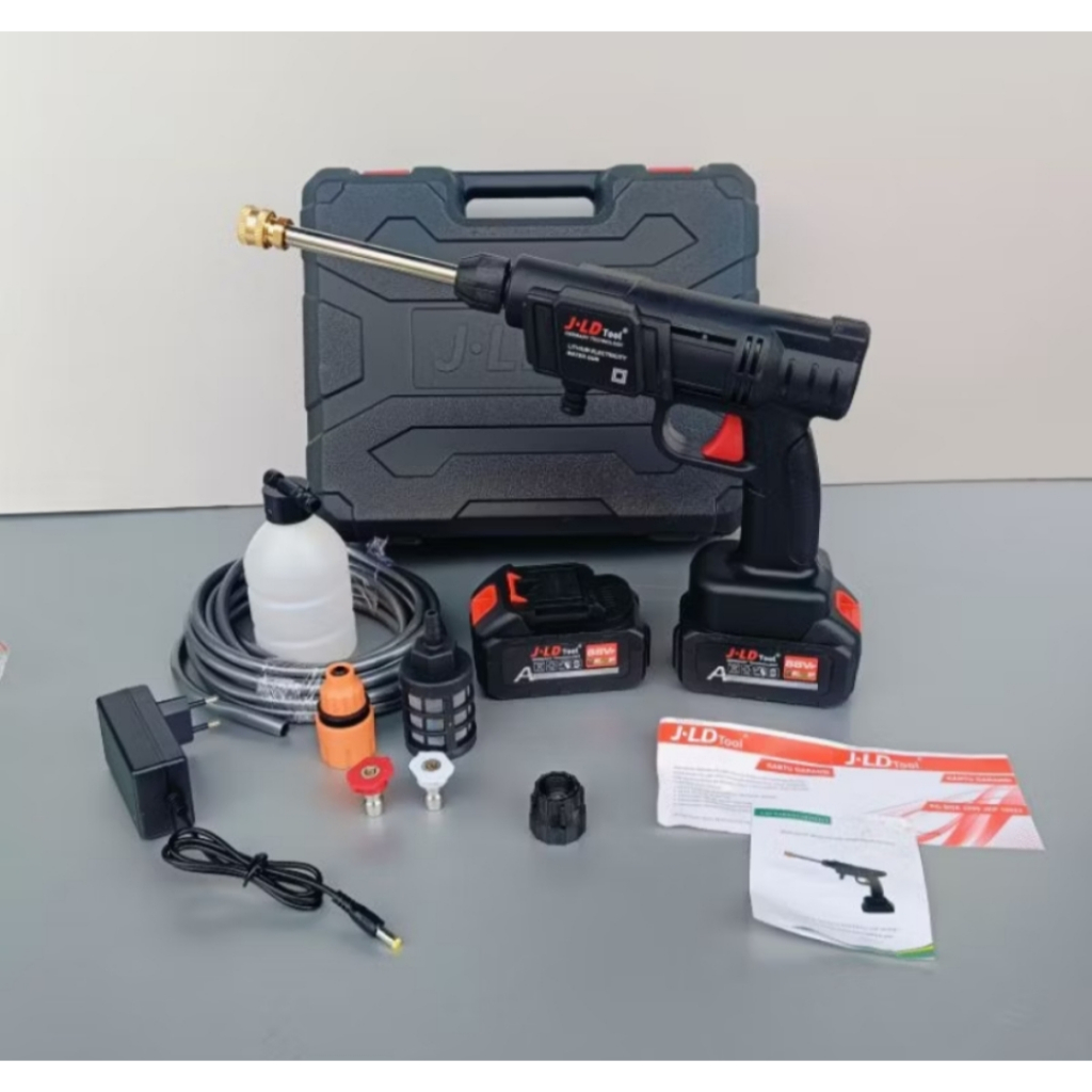 Jual JLD steam cordless Baterai 88Vf - jld jet cleaner Mesin cuci motor ...