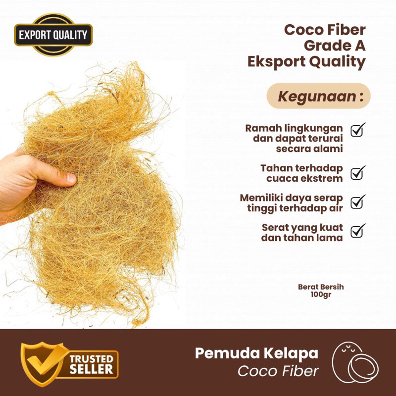 Jual PEMUDA KELAPA - COCO FIBER SABUT KELAPA UNTUK MULSA / MEDIA TANAM ...