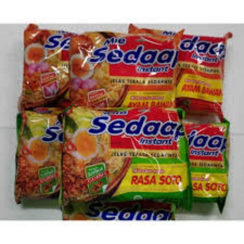 Jual Mie Instan Kuah Mie Sedaap Ayam Bawang Mie Sedaap Soto Mie Rebus ...