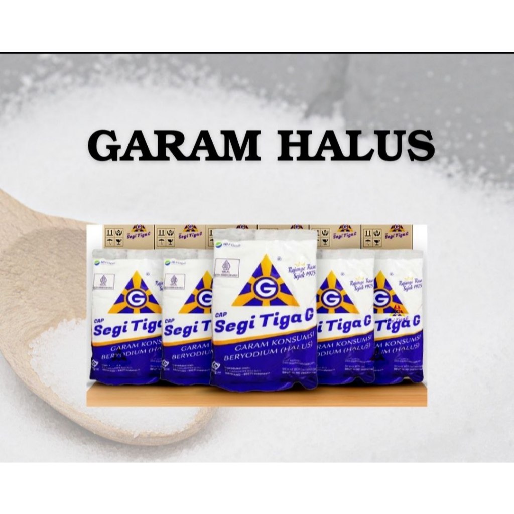 Jual Garam halus segitiga G | Shopee Indonesia