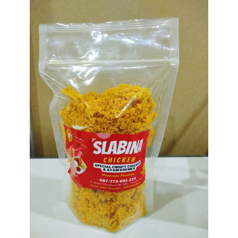 Jual KREMESAN AYAM GLUTEN FREE SLABINA CHICKEN REFILL UKURAN SEDANG ...
