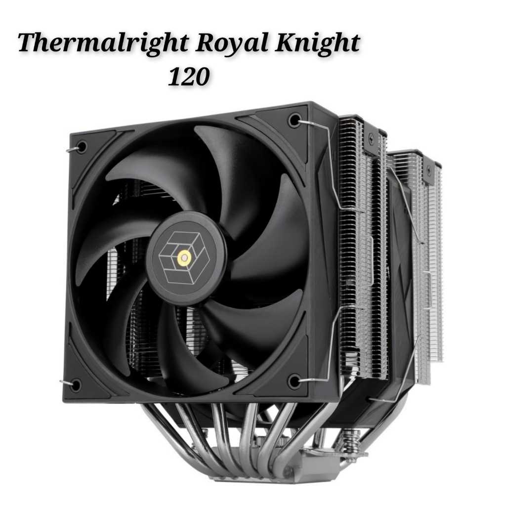 Jual THERMALRIGHT Royal Knight 120 CPU Cooler Dual Tower 6 Heatpipe Slim Fan Intel AMD | Shopee ...