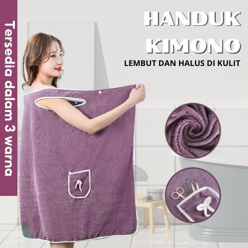 Jual Handuk Mandi Kimono SIZE 80x130 Handuk Mandi Model Kimono Tebal ...