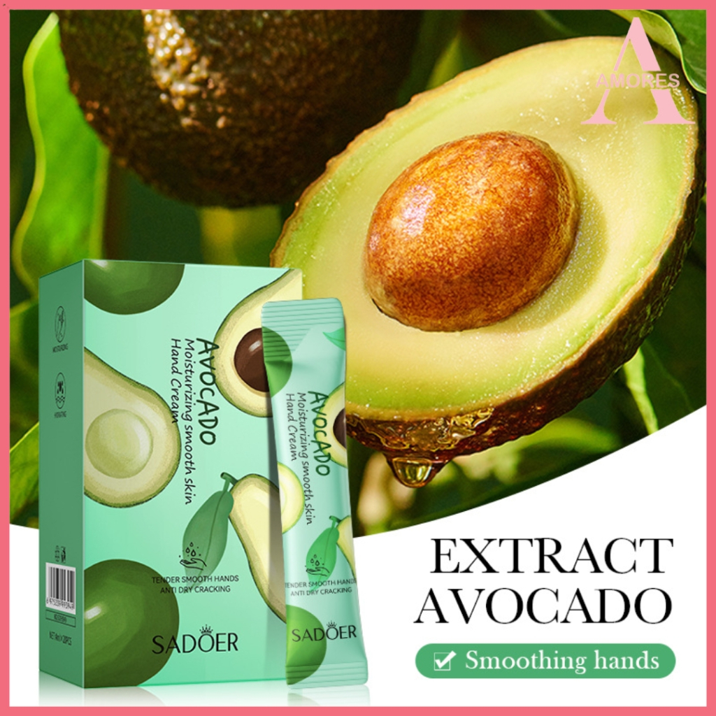 Jual Hand Cream SADOER Avocado Sachet Nousrishing Moisturizing and ...