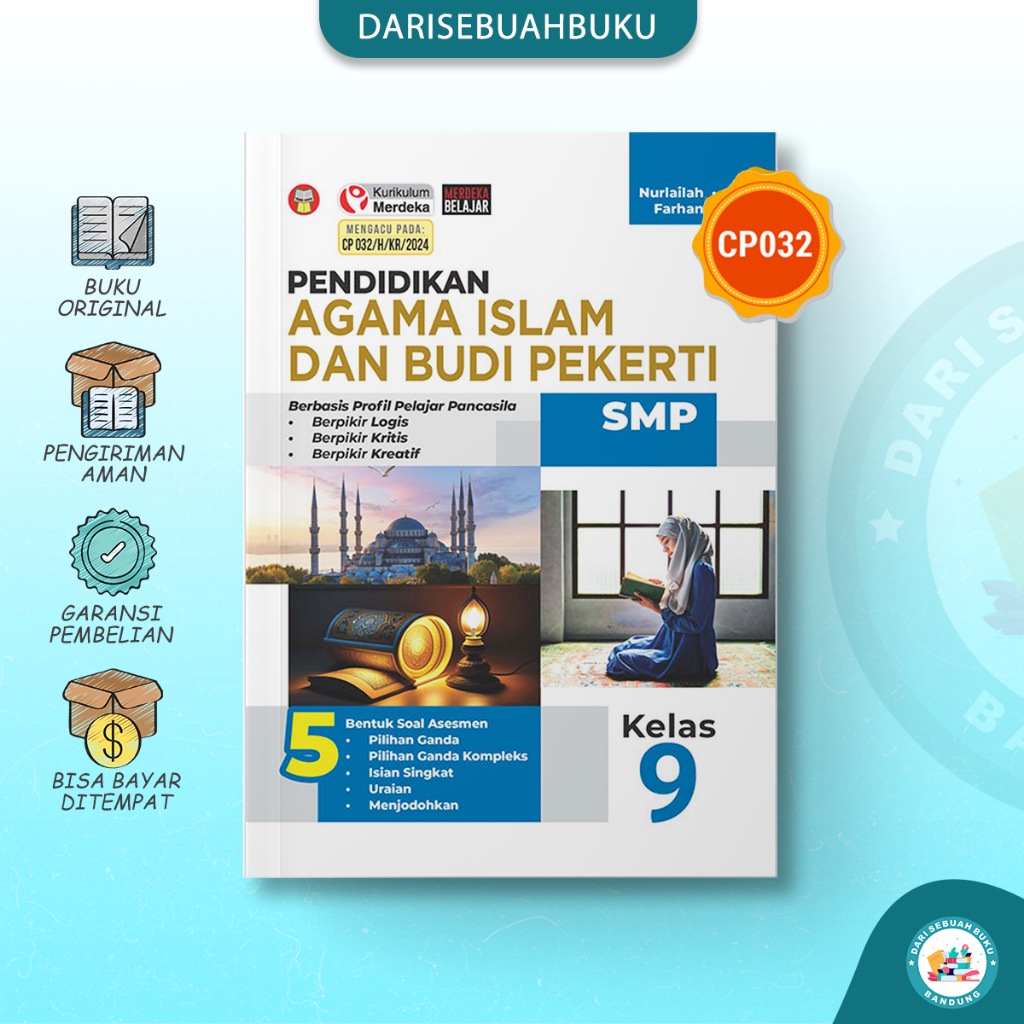 Jual Buku PEND. AGAMA ISLAM (PAI) & BUDI PEKERTI SMP Kelas 9 - Kurikulum MERDEKA - CP 032 ...