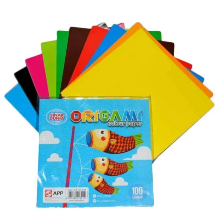 Jual Kertas Origami Kecil Dan Besar ( SIDU & FORTE ) | Shopee Indonesia