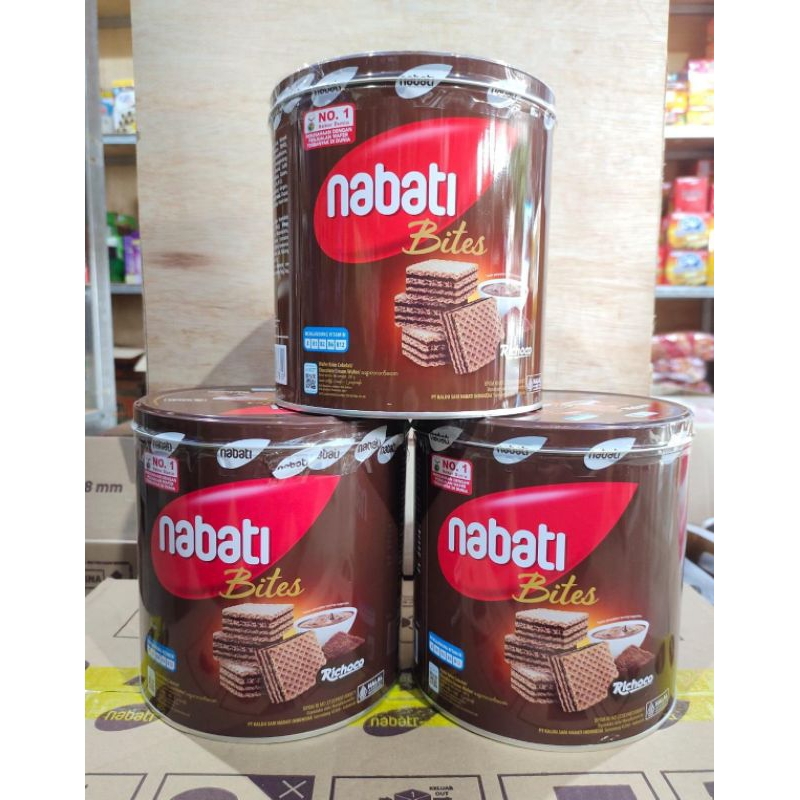 Jual Nabati Wafer Coklat Kaleng 240gr | Shopee Indonesia