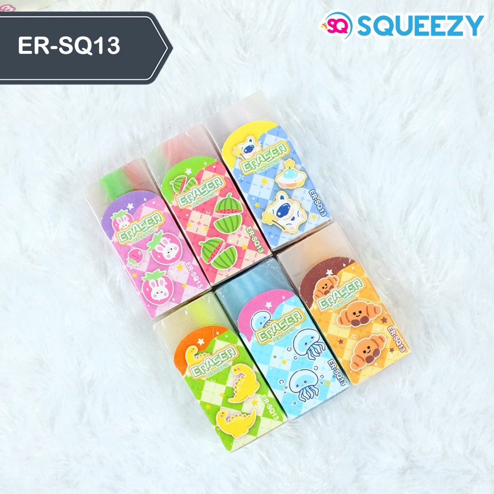 Jual Harga Grosir (1packs/6pcs ) Penghapus Eraser Karakter Ukuran Besar ...