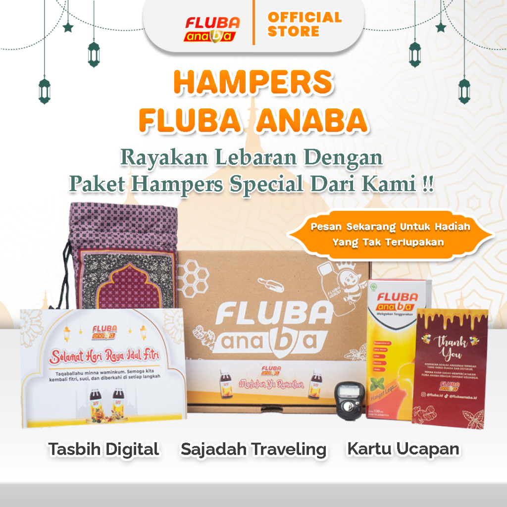 Jual Hampers Fluba Anaba 130 ml | 1 Botol Edisi Khusus Ramadhan ...