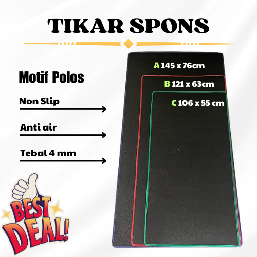 Jual KARPET LANTAI SPON, TIKAR BUSA SPON LANTAI, TIKAR BUSA SPONS ...