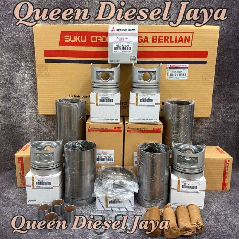 Jual Paket Overhaul / Paket Liner Set / Liner + Piston + Ring Piston ...