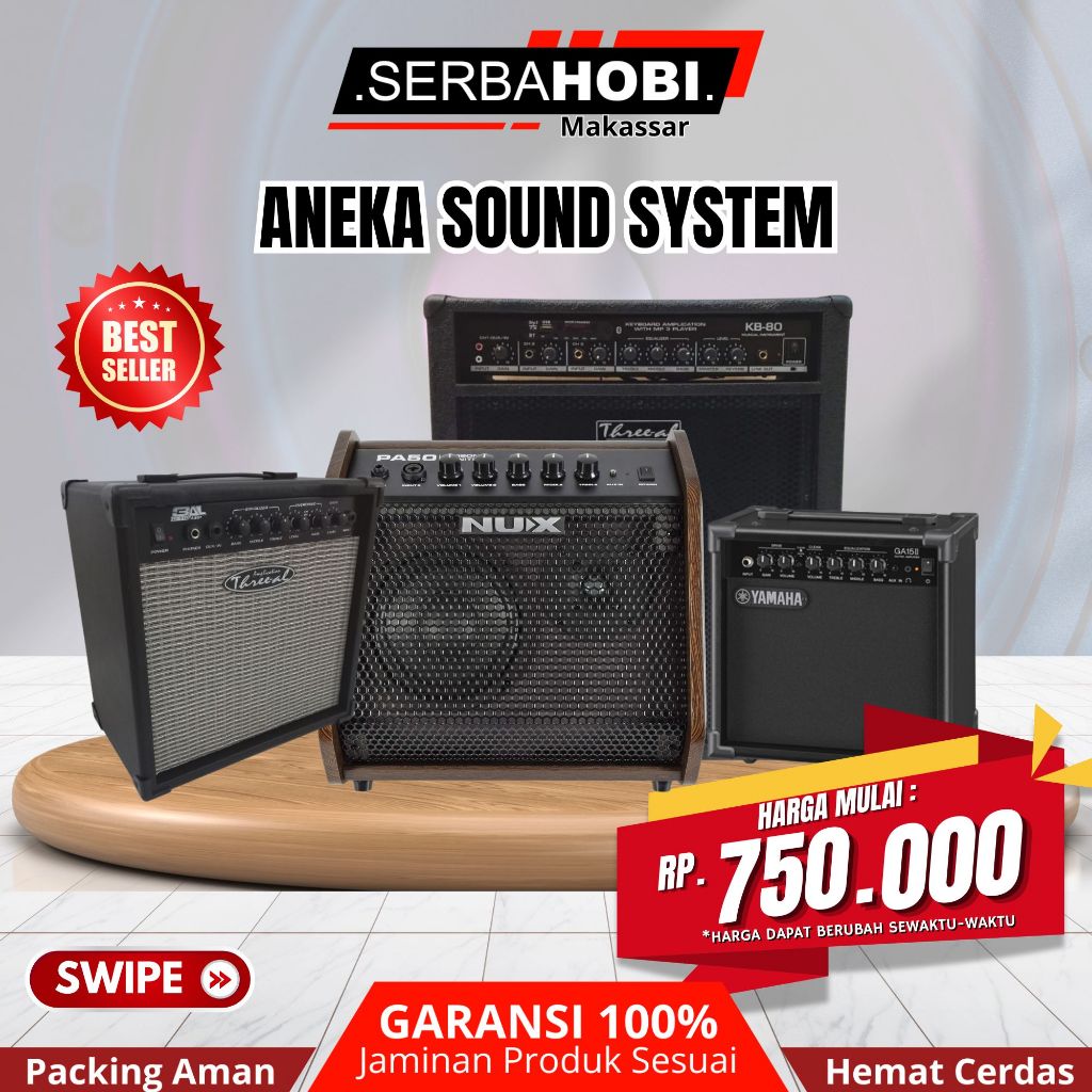 Jual AMPLI GITAR / SOUND SYSTEM / SPEAKER NUX / AMPLI YAMAHA MURAH ...