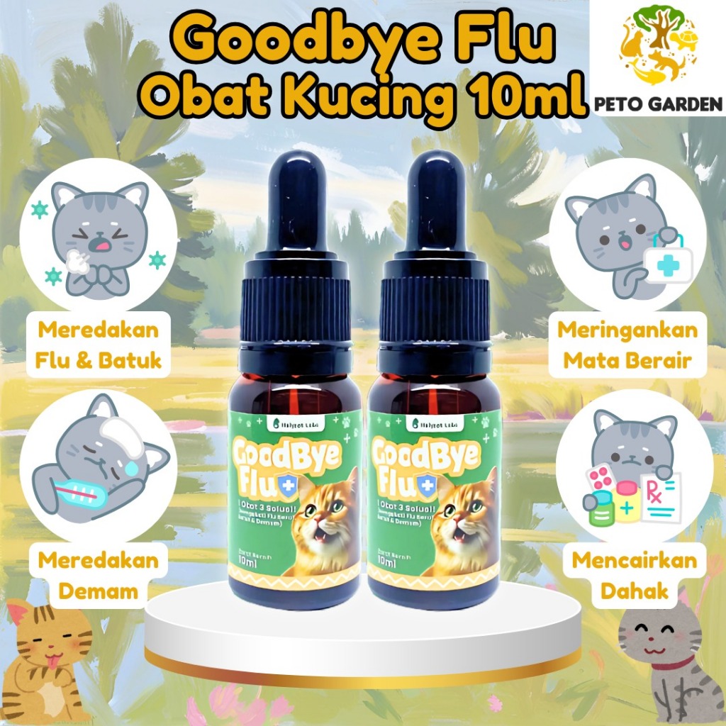 Jual Holycatlabs Goodbye Flu 1 Obat 3 Solusi Mengobati Flu Berat, Batuk ...
