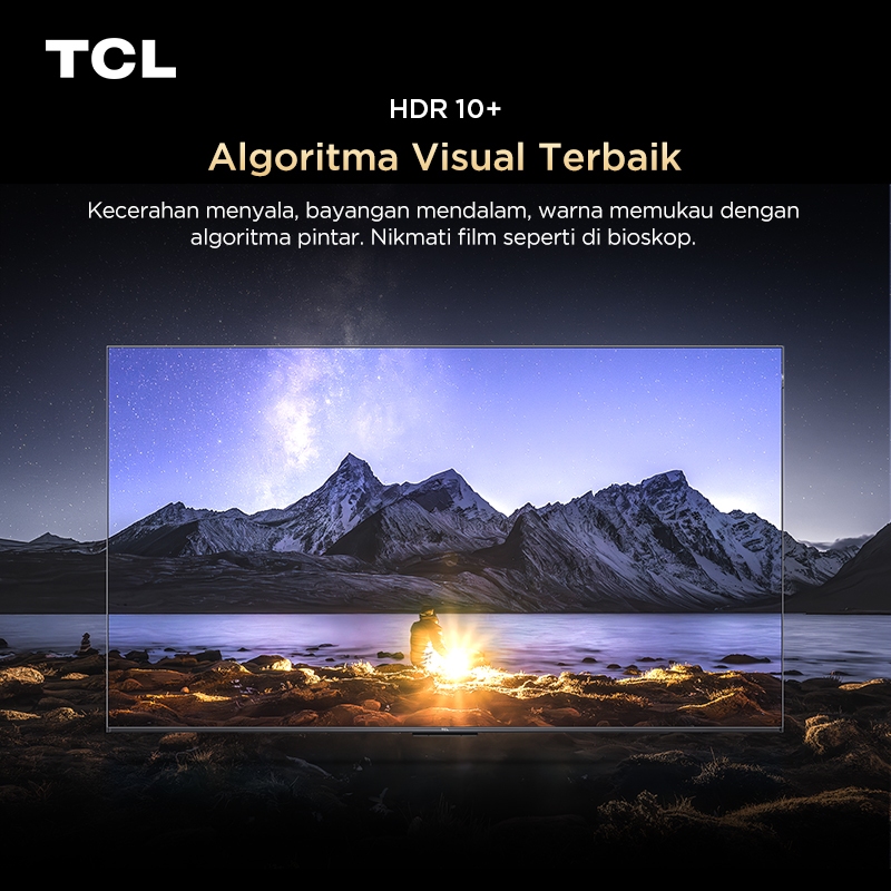 Jual TCL Next Gen QLED 43 inch T6C - 4K Google TV - HVA Panel - HDR 10 ...