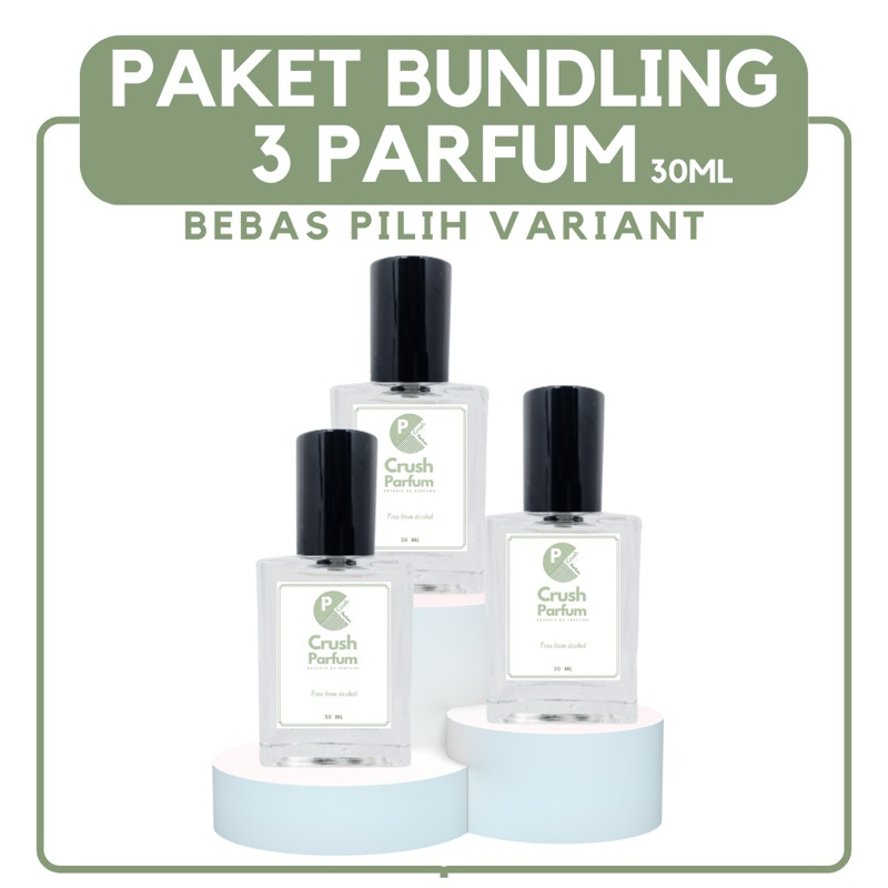 Jual Parfum Bundling Promo Diskon Terlaris Beli 3 Botol Bebas Pilih ...