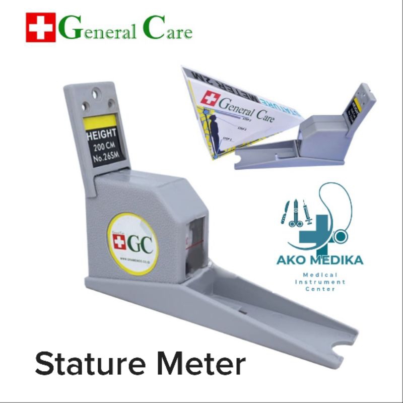 Jual Stature Meter General Care / Alat Ukur Tinggi Badan 2 Meter ...