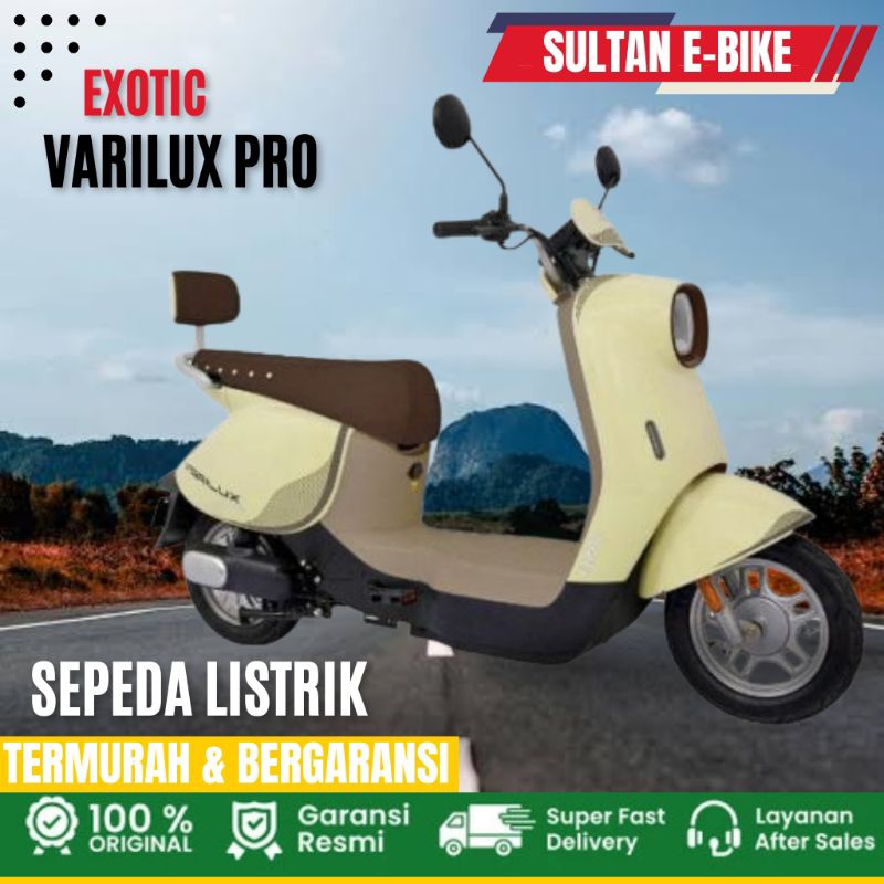 Jual Sepeda listrik Exotic Varilux 48V20ah dinamo 650 watt | Shopee ...
