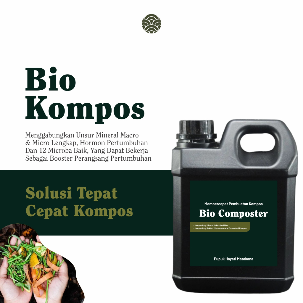 Jual Bio Composter Percepat Pembuatan Kompos 1 Liter Pupuk Sampah ...