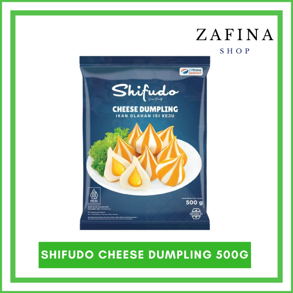 Jual SHIFUDO Cheese Dumpling 500GR | Dumpling Keju | Ikan Olahan isi ...
