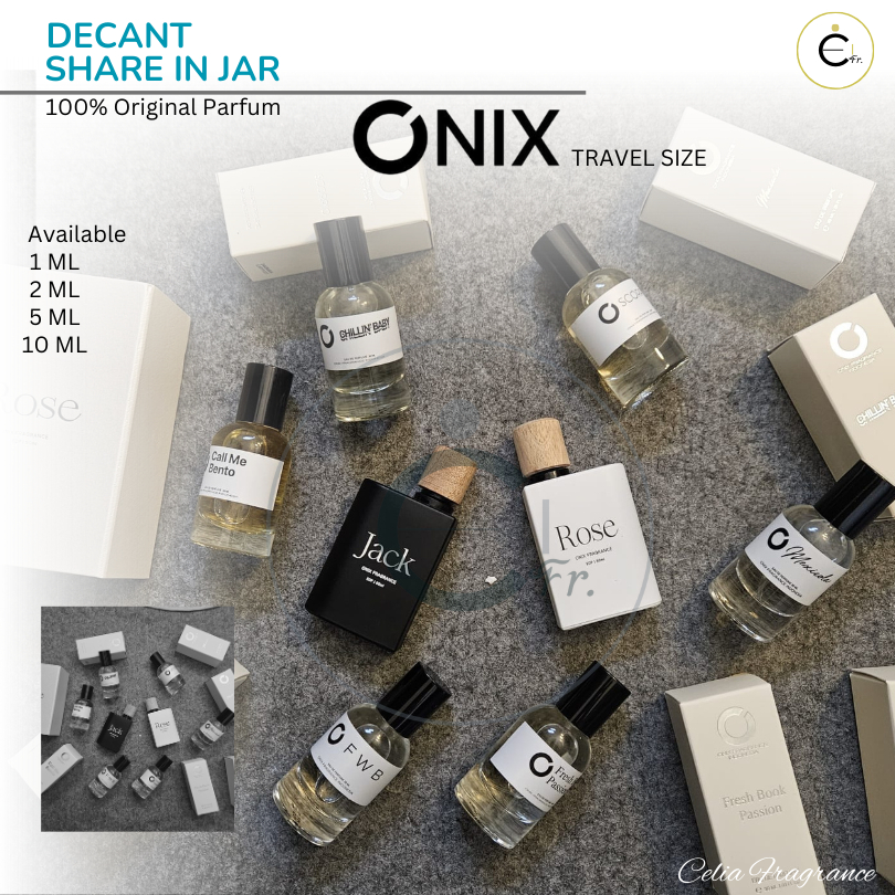 Jual ONIX Decant (Share in Jar) – Travel Size ONIX Mexicola FWB ...