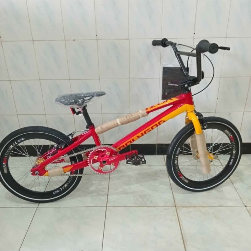 Jual POLYGON Razor BMX 20 inch Modifikasi Crank HT2 + Wheelset OXO ...