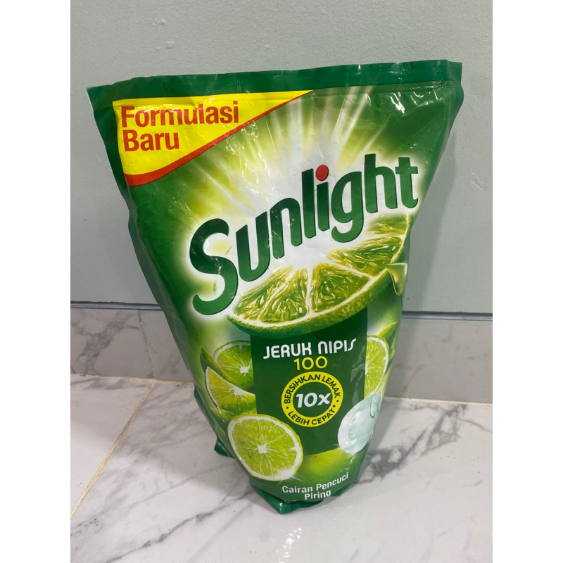 Jual Sunlight jeruk nipis cairan pencuci piring 1500ml | Shopee Indonesia