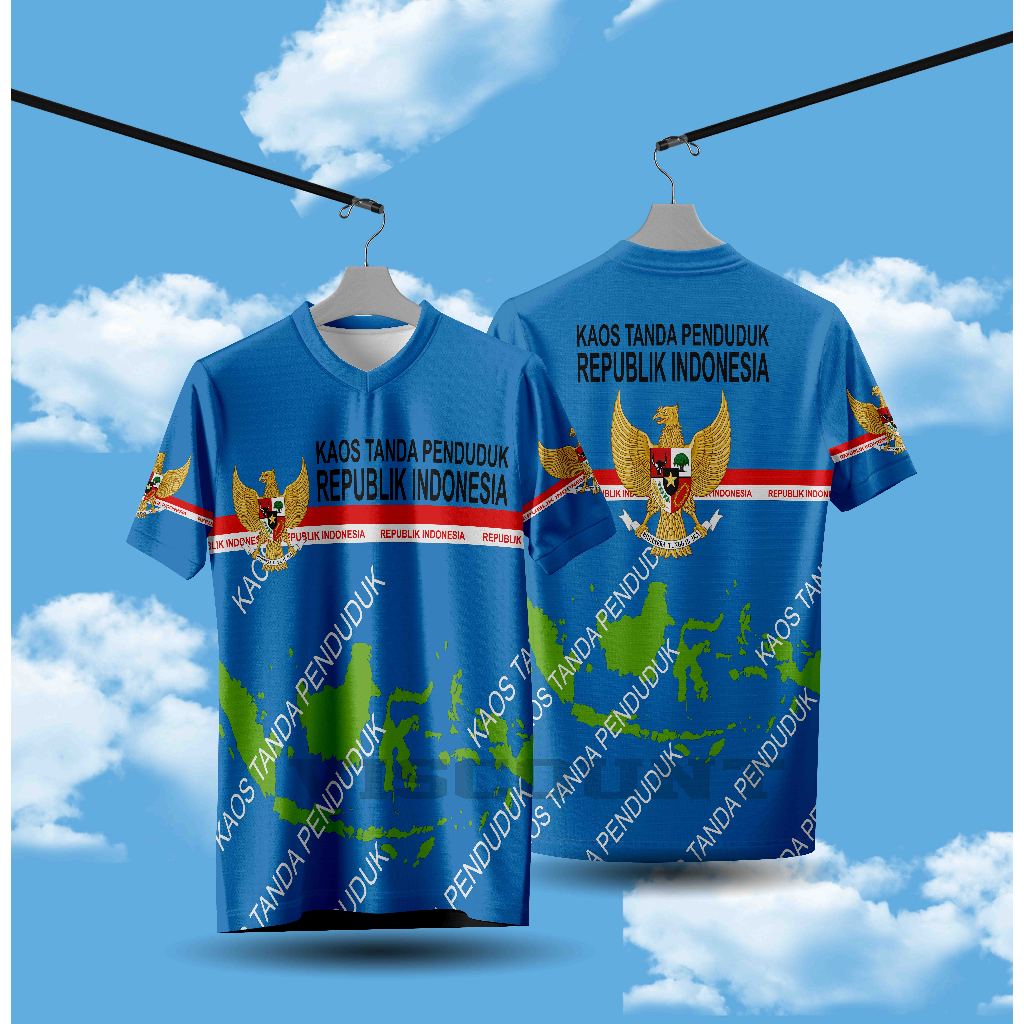 Jual jersey KTP kaos tanda penduduk indonesia | Shopee Indonesia