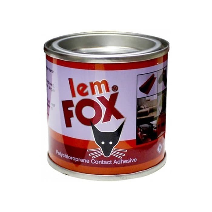 Jual Lem Fox Lem Kuning Serbaguna Lem HPL Vinyl Kaleng Merah 70 gram ...