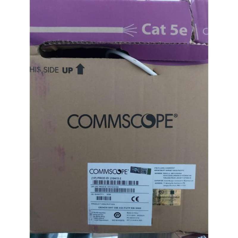 Jual KABEL U/UTP COMMSCOPE CAT5e Original | Shopee Indonesia