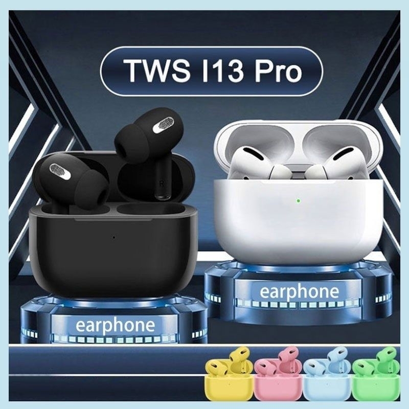 Jual TWS headset bluetooth TWS i13 pro, bluetooth version 5.1, battery ...