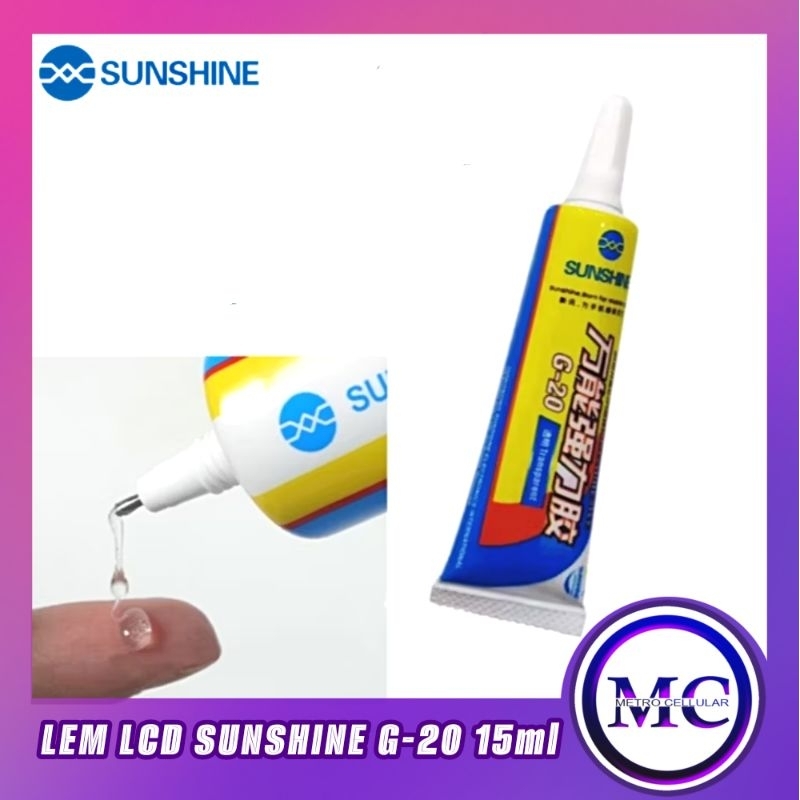 Jual LEM LCD SUNSHINE G-20 15ml | Shopee Indonesia