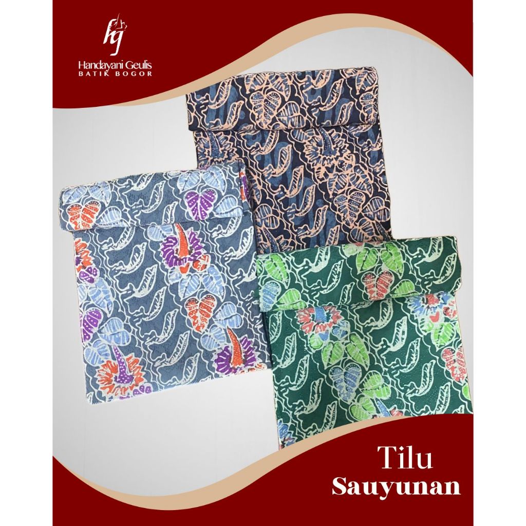 Jual Handayani Geulis - Batik Bogor motif Tilu Sauyunan Series Dobbi ...