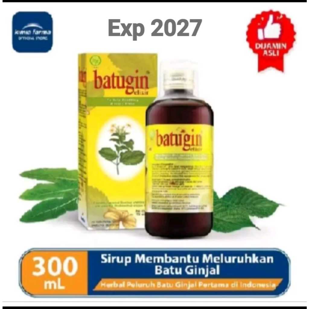 Jual READY Batugin Elixir 120/300 ML ED 2027 /GINMAXS obat sakit ...