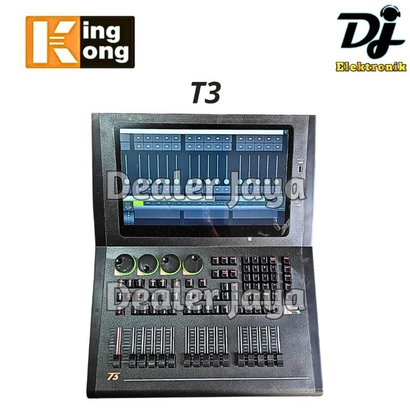 Jual Mixer Lighting KINGKONG T3 / KINGKONGT3 / T 3 + Hardcase - Mixer Lampu | Shopee Indonesia