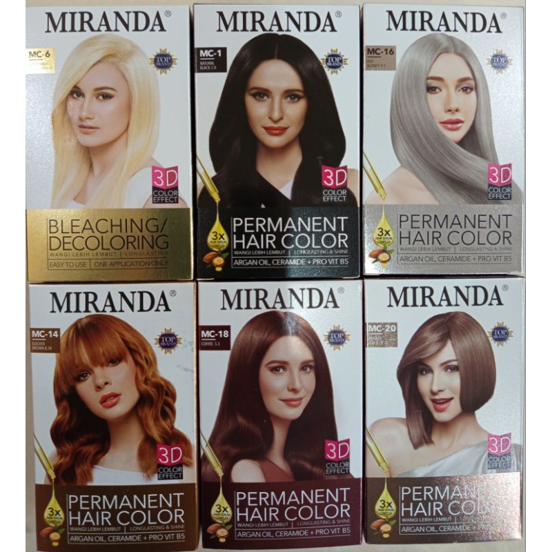 Jual MIRANDA HAIR COLOR | Shopee Indonesia