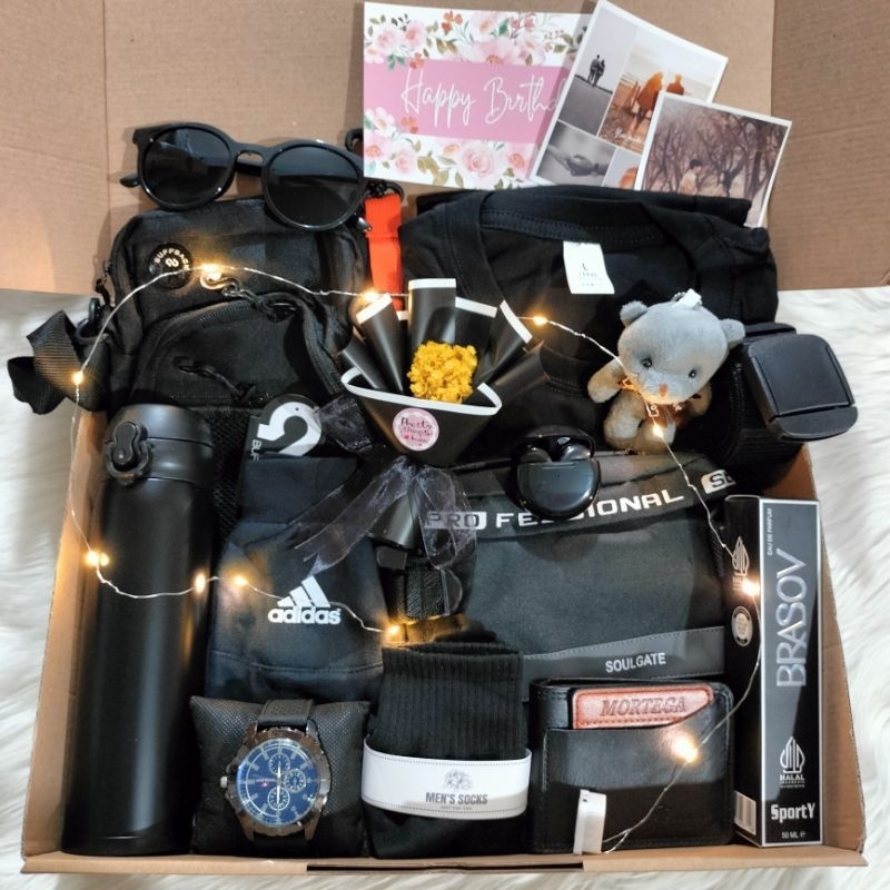 Jual Kado ultah hampers pria man Premium gift part 4 | Shopee Indonesia