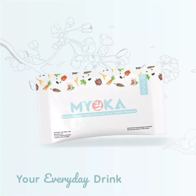 Jual MYOKA MEAL REPLACEMENT SACHET. MINUMAN COLLAGEN PENGGANTI CEMILAN ...
