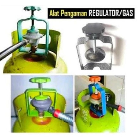 Jual PENGAMAN REGULATOR TABUNG GAS LPG 3KG DAN 12KG ANTI BOCOR / Alat ...