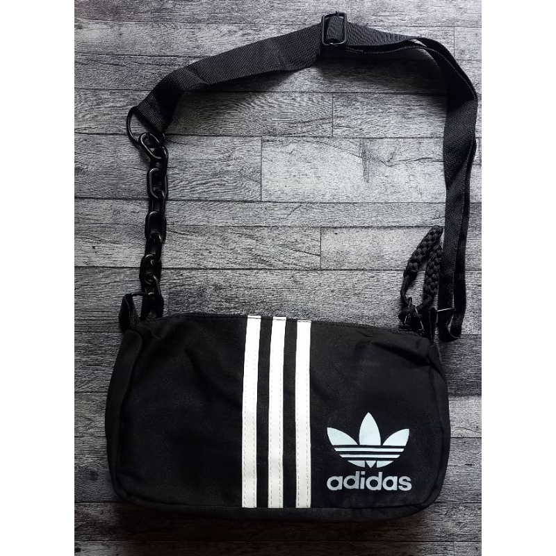 Jual ADIDAS TAS HITAM TAS SPORTY ADIDAS TAS SELEMPANG ADIDAS HITAM ...