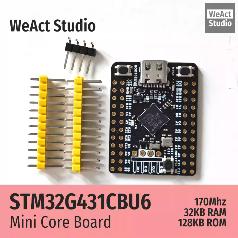 Jual WEACT STUDIO STM32G431CBU6 CORE DEVELOPMENT BOARD MICROCONTROLLER STM32 STM32G4 | Shopee ...