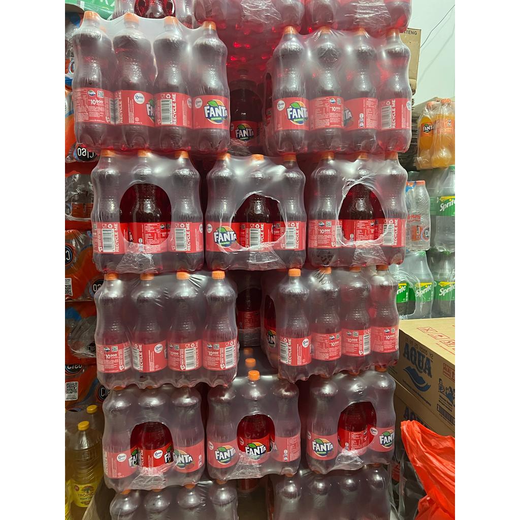 Jual FANTA STRAWBERRY 1 LITER (1L x 12 Botol) KHUSUS CARGO | Shopee Indonesia