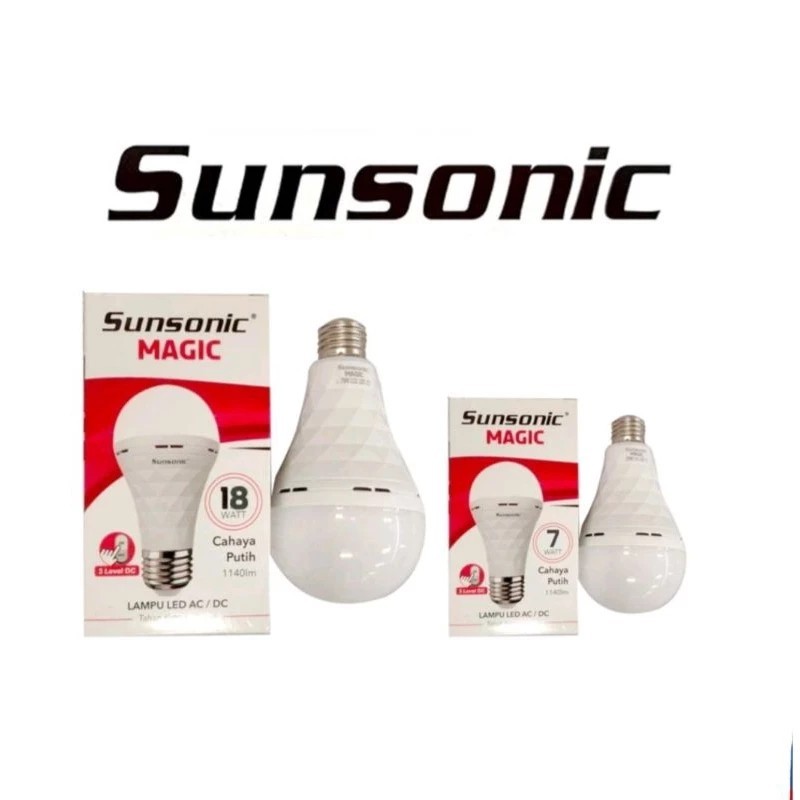 Jual SUNSONIC Lampu Emergency LED 7W 9W 12W | Shopee Indonesia