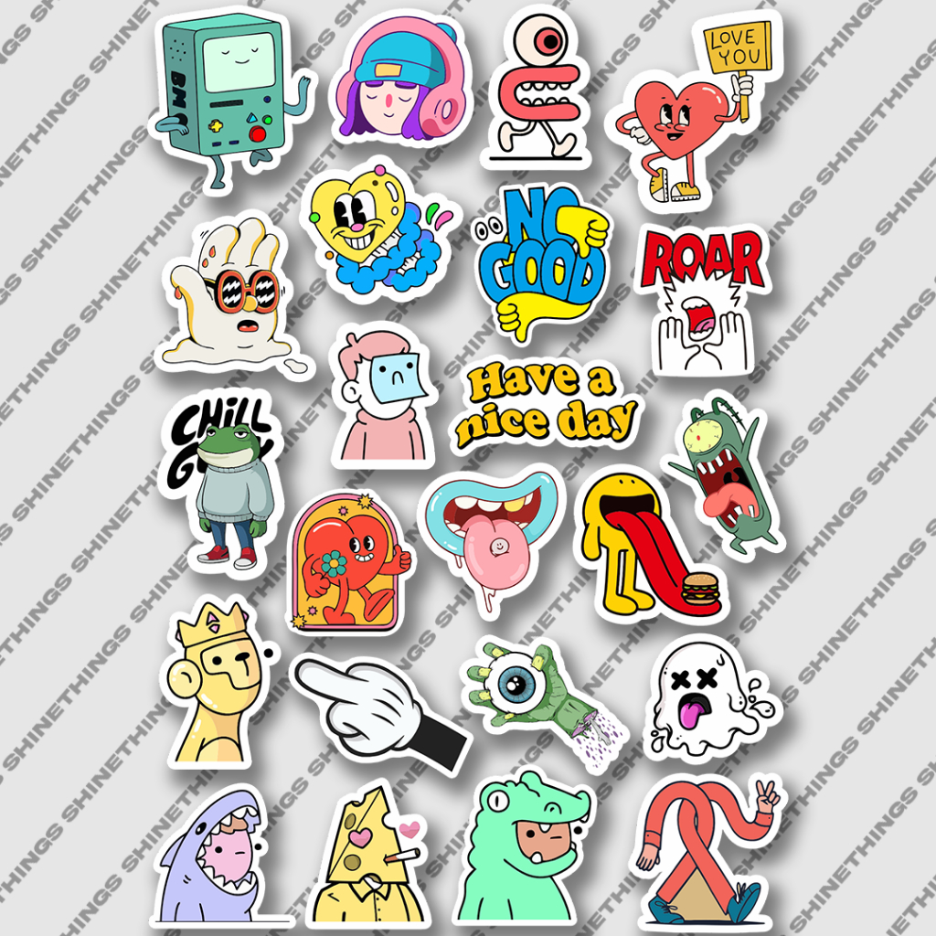 Jual sticker pack hypebeast aesthetic case hp helm tumblr | Shopee ...