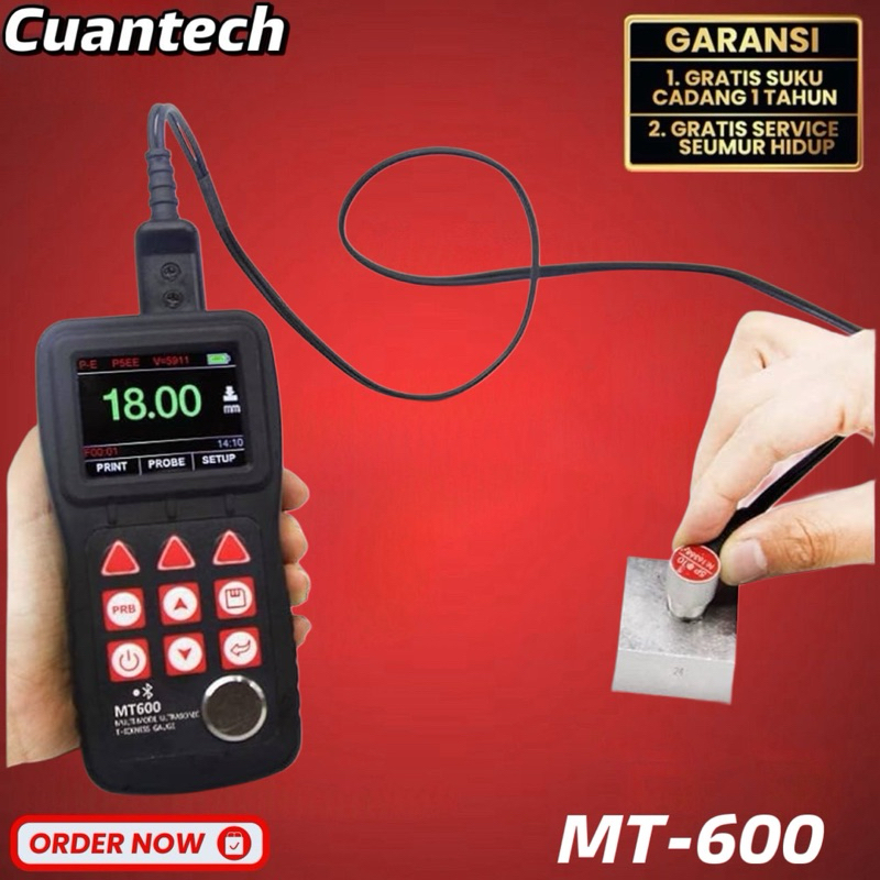 Jual MITECH MT600 Digital Muti-mode Ultrasonic Thickness Gauge MT 600 | Shopee Indonesia