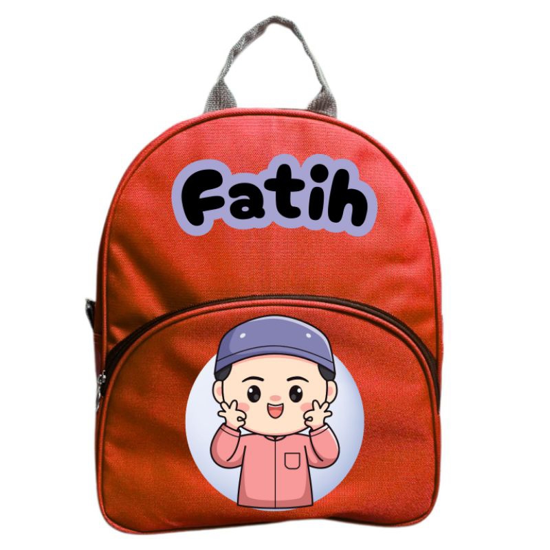Jual Tas Sekolah Paud Dan TK Gratis Custom Nama Juga Foto | Shopee ...
