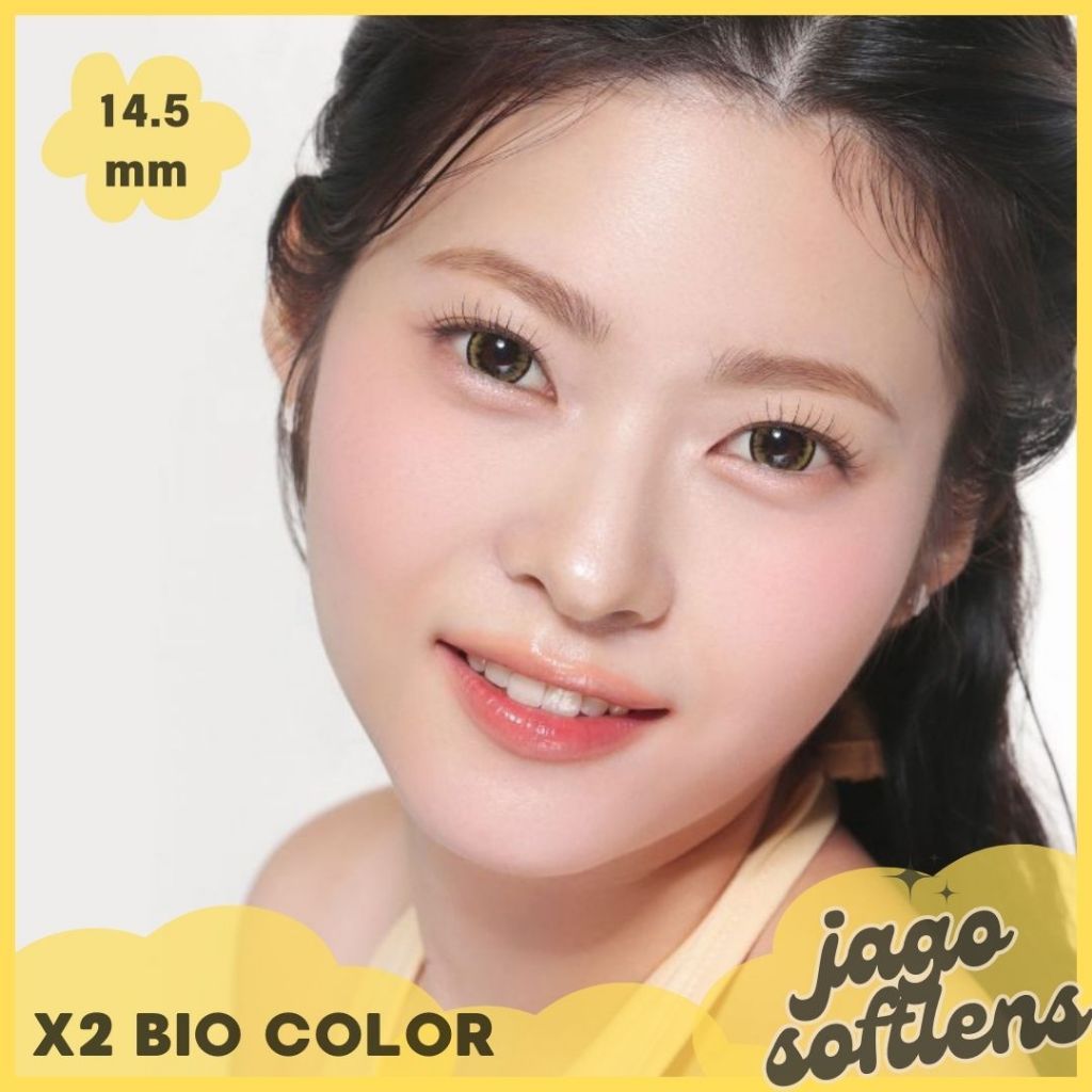 Jual JAGO SOFTLENS BISA COD - SOFTLENS X2 BIO COLOR 14,5MM 15MM NATURAL ...