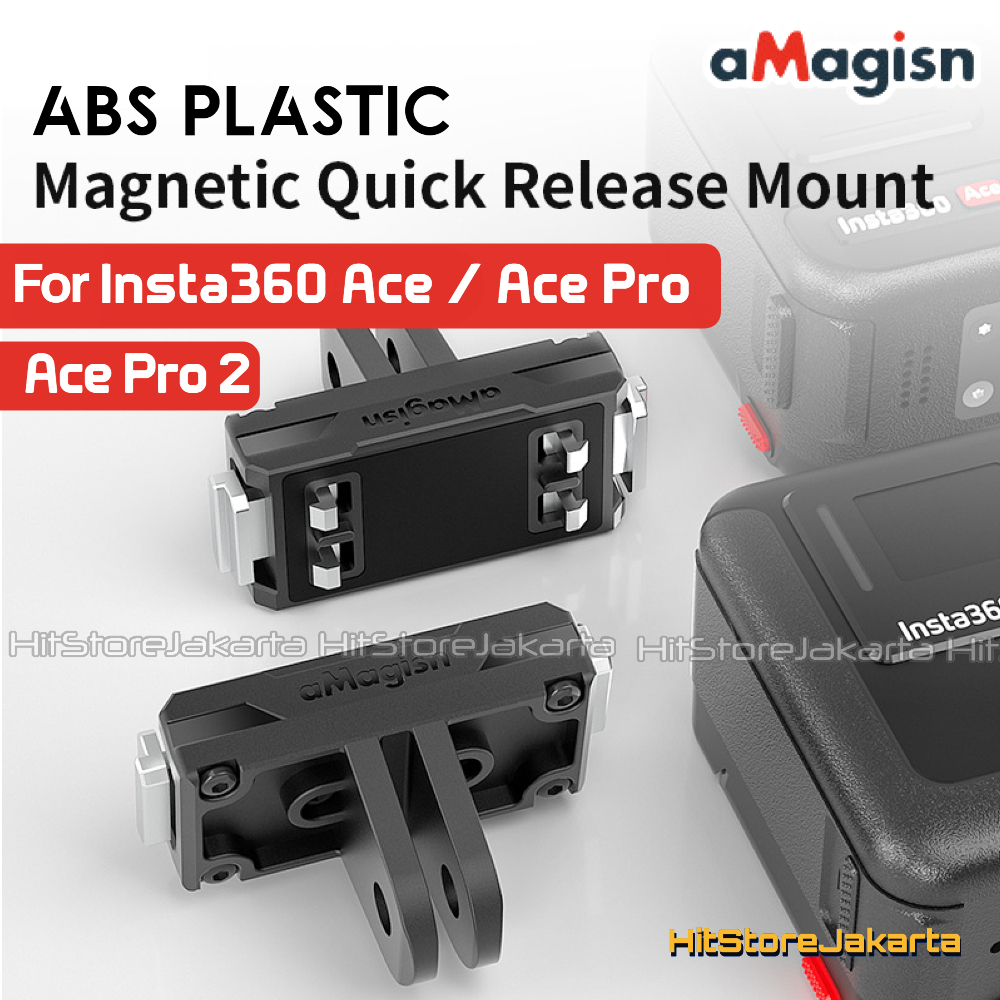 Jual aMagisn Magnetic Quick Release Mount ABS Plastic Version Aksesoris ...