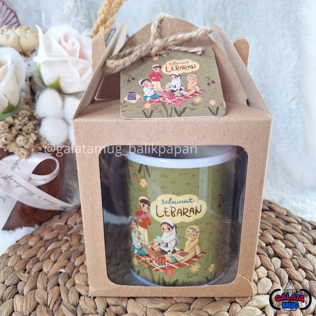Jual Hampers Mug Lebaran/Idul Fitri/Ramadhan Unik Murah Aesthetic. free ...